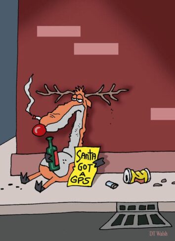 20 Funny One-Panel Christmas Comics From DT Walsh To Spark Your Festive ...