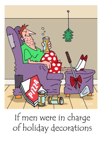 20 Funny One-Panel Christmas Comics From DT Walsh To Spark Your Festive ...