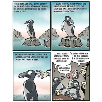 45 Dark Humor Comics About The Afterlife From Death & The Maiden