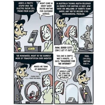 45 Dark Humor Comics About The Afterlife From Death & The Maiden