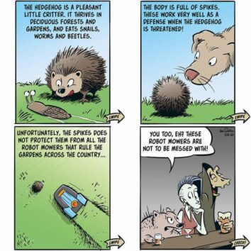 45 Dark Humor Comics About The Afterlife From Death & The Maiden