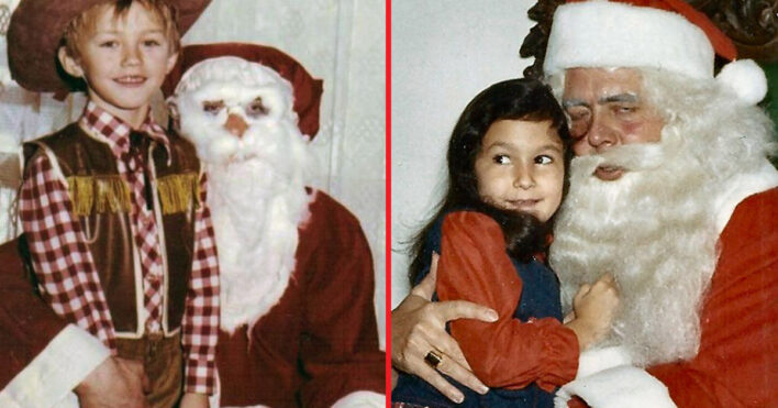 40 Hilariously Creepy Santas No Responsible Parent Should Have Let ...