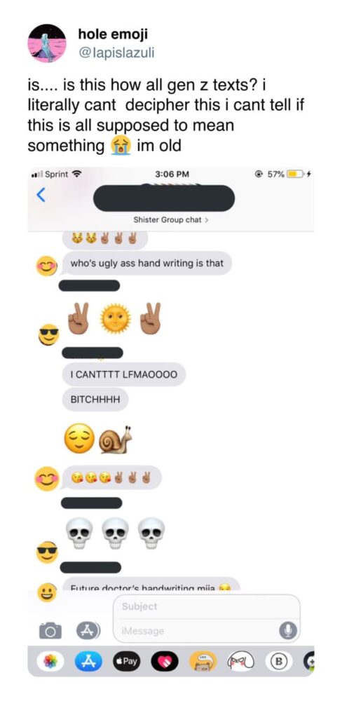 40 Funny Gen Z Texts That Millennial Siblings Can't Stop Laughing At