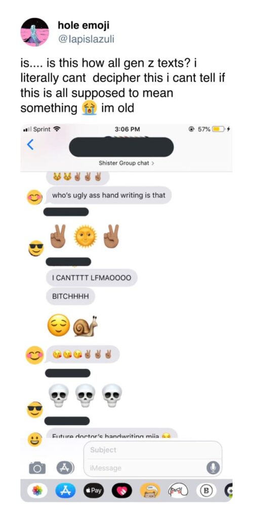 40 Funny Gen Z Texts That Millennial Siblings Can't Stop Laughing At