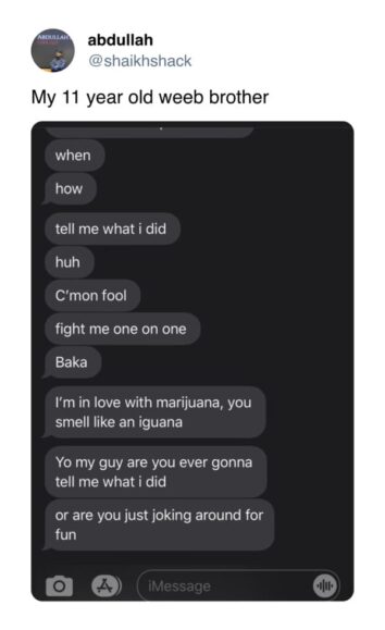 40 Funny Gen Z Texts That Millennial Siblings Can't Stop Laughing At