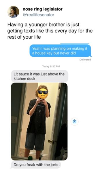 40 Funny Gen Z Texts That Millennial Siblings Can't Stop Laughing At