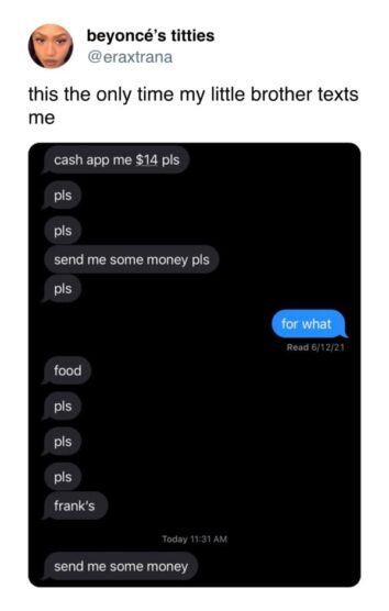 40 Funny Gen Z Texts That Millennial Siblings Can't Stop Laughing At