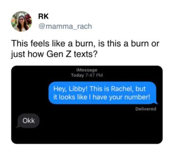 40 Funny Gen Z Texts That Millennial Siblings Can't Stop Laughing At