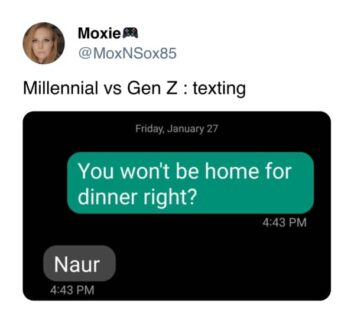 40 Funny Gen Z Texts That Millennial Siblings Can't Stop Laughing At
