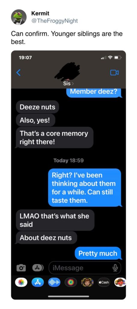 40 Funny Gen Z Texts That Millennial Siblings Can't Stop Laughing At