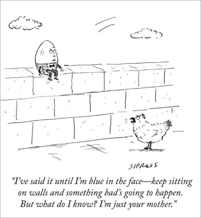 20+ Hilarious Single-Panel Comics From Artist David Sipress