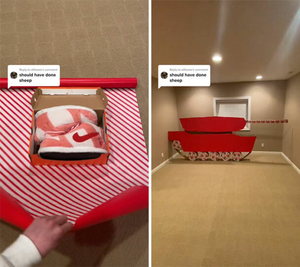 Genius Person Disguises Their Gifts By Wrapping Them In Hilarious Ways