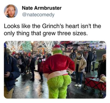 40 Funny Grinch Memes For When Your Heart Feels Two Sizes Too Small