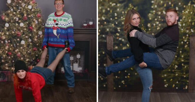 JCPenney Awkward Christmas Photo Challenge Goes Viral On TikTok With ...