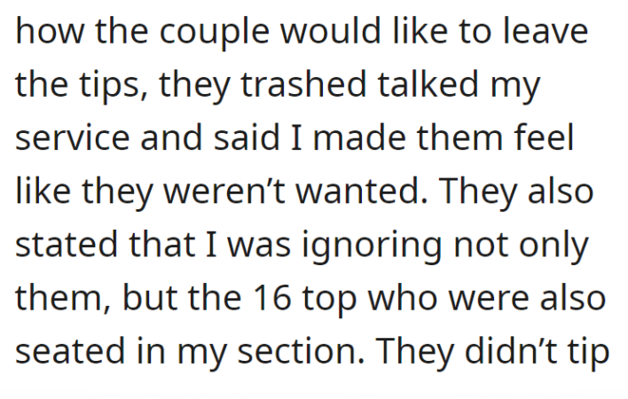 Karen Customer Has No Intention Of Leaving A Tip Even Though Restaurant ...