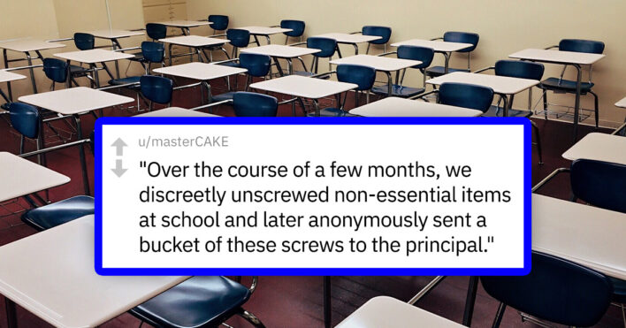 'We stuck... 25k plastic forks in the football field': 25 Students ...