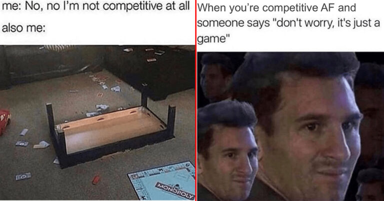 20+ Competitive Memes For Your Friend Who Can't Handle Losing