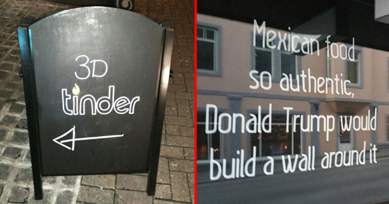 50 Funny Signs From Bars And Restaurants That Were Too Good Not To Share
