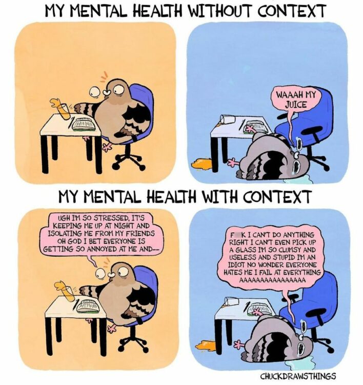 Artist Accurately Illustrates Living With Depression And Anxiety In ...