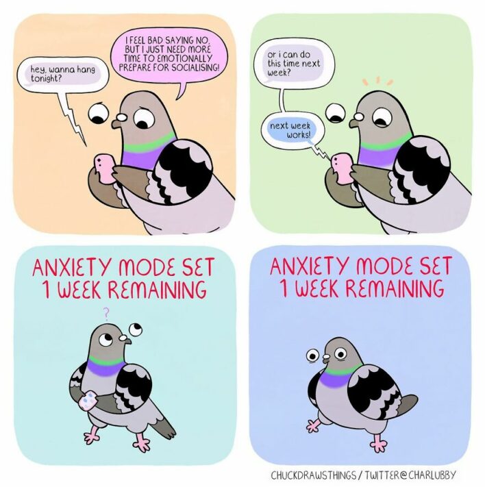 Artist Accurately Illustrates Living With Depression And Anxiety In ...