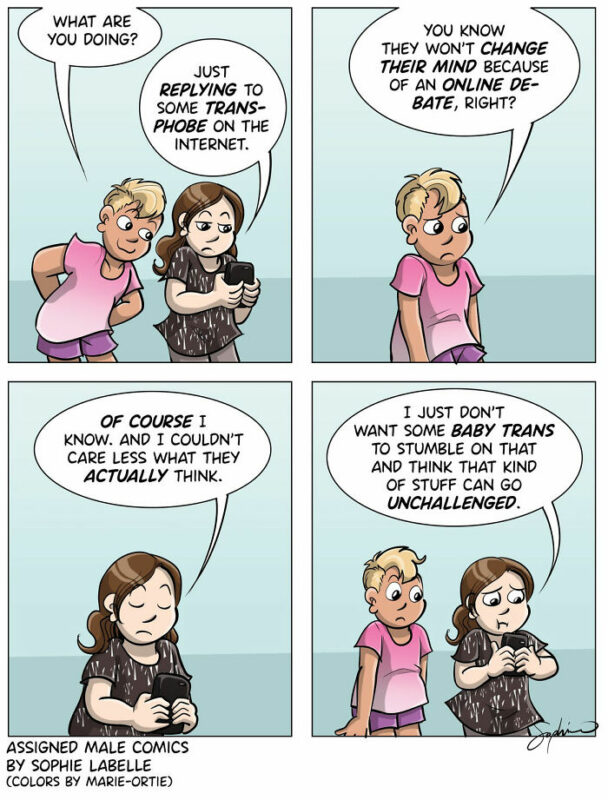 Talented Artist Creates Funny Comic To Help Accept And Understand ...