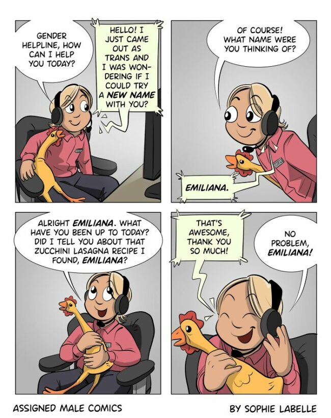 Talented Artist Creates Funny Comic To Help Accept And Understand ...