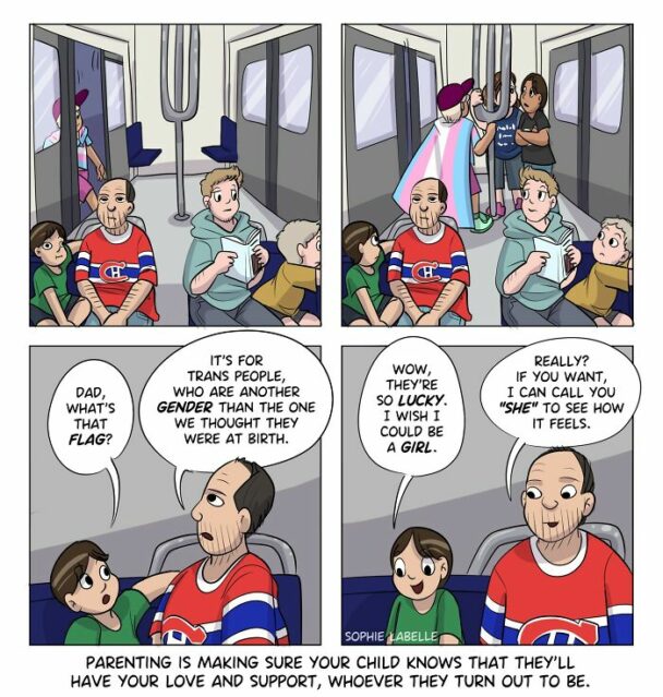 Talented Artist Creates Funny Comic To Help Accept And Understand ...