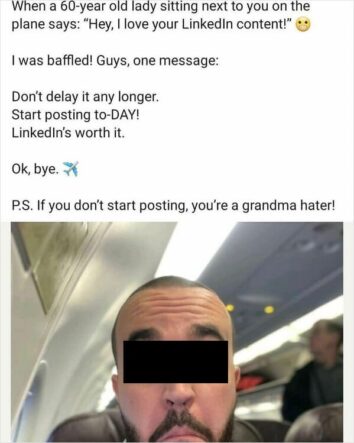 40 Bizarre LinkedIn Posts That Deserve Their Own 'Cringe-Worthy' Badge