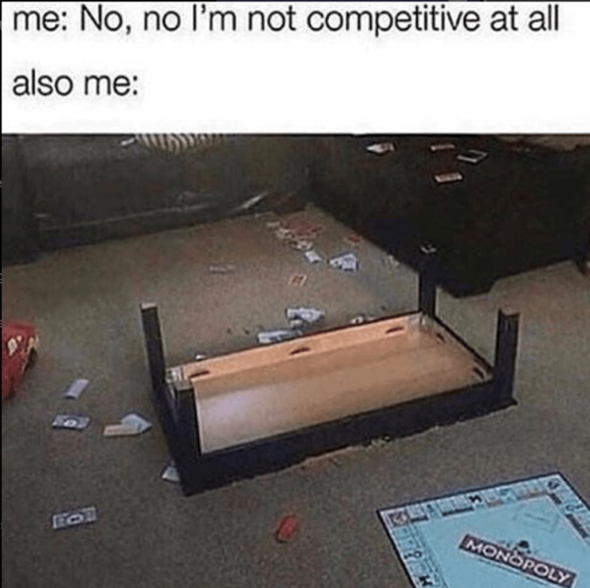 20+ Competitive Memes For Your Friend Who Can't Handle Losing