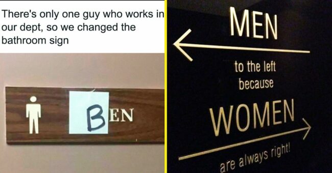 50 Funny Bathroom Signs People Found In Their Travels Around The World