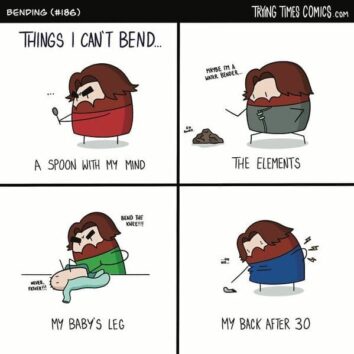 40 Short And Funny Panels From 'Trying Times Comics' That Perfectly ...