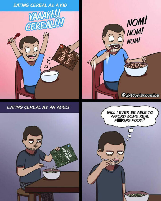 40 Hilariously Bleak Cartoons From Dark Dystopia Comics