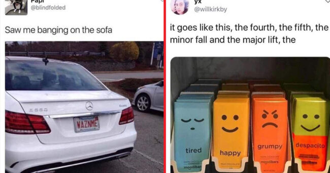 40 Funny Song Lyric Puns That'll Live Rent-Free In Your Head For Weeks