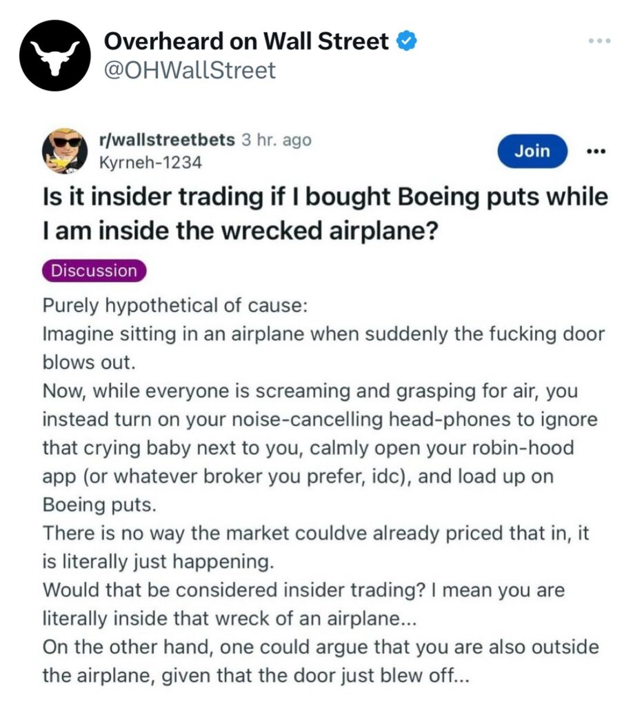 40+ Of The Funniest Memes From The "Overheard On Wall St" Instagram Page