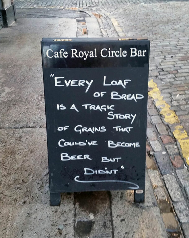 50 Funny Signs From Bars And Restaurants That Were Too Good Not To Share