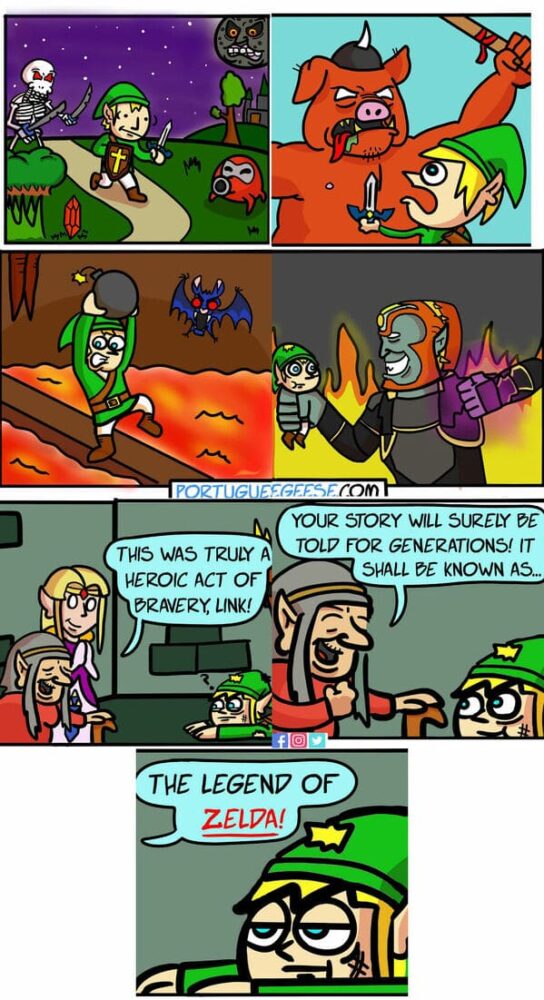 45 Funny Comics About Being Socially Awkward From Portuguese Geese