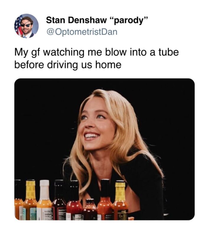 34 Funniest Sydney Sweeney 'Hot Ones' Tweet Memes Making The Rounds ...