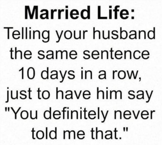 33 Funniest Marriage Memes From The (Mostly) Happily Ever After Crowd ...