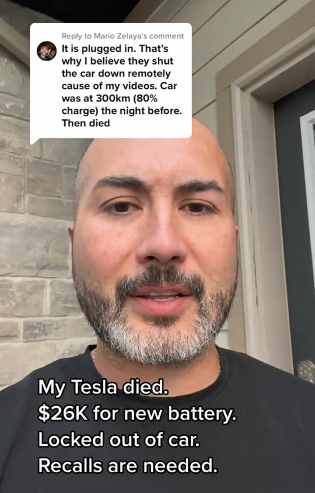 Furious Driver Gets Locked Out Of Dead Tesla, Forced To Pay $26,000 For ...