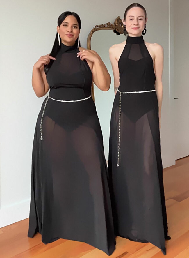 Two Friends Wear The Same Outfits In Wholesome Photo Series Proving There Is No 'Ideal' Body ...
