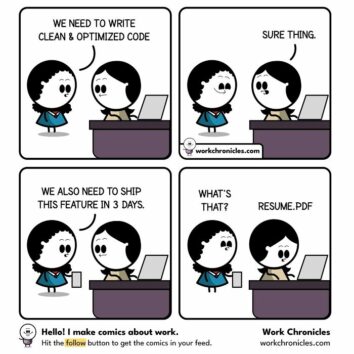 40 Hilariously Relatable Workplace Comics From "Work Chronicles"