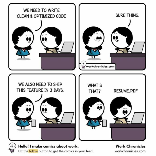 40 Hilariously Relatable Workplace Comics From "Work Chronicles"