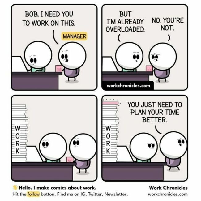 40 Hilariously Relatable Workplace Comics From "Work Chronicles"