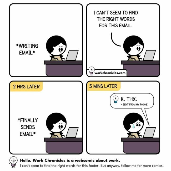 40 Hilariously Relatable Workplace Comics From "Work Chronicles"