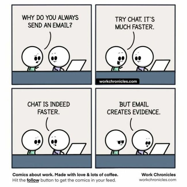 40 Hilariously Relatable Workplace Comics From "Work Chronicles"