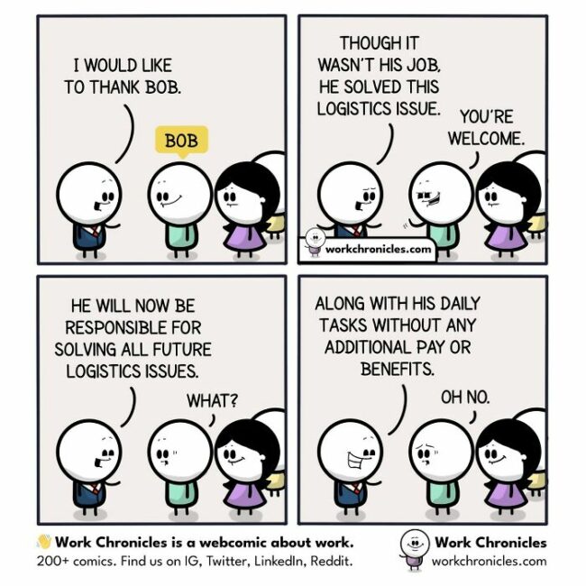 40 Hilariously Relatable Workplace Comics From "Work Chronicles"