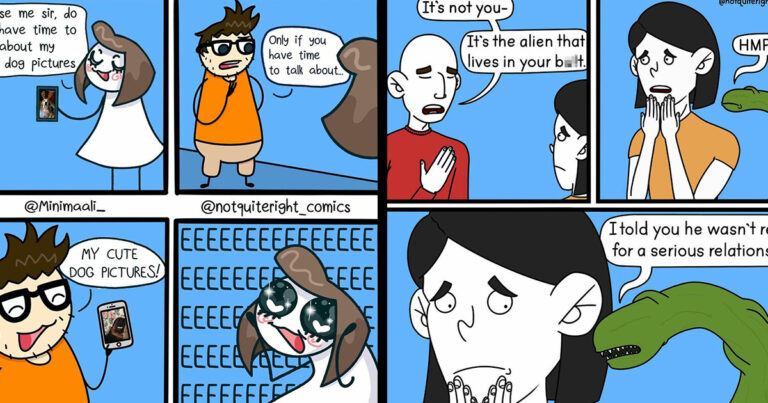 25 Edgy Comics With A Hilarious Dark Side From Artist Jake Russel