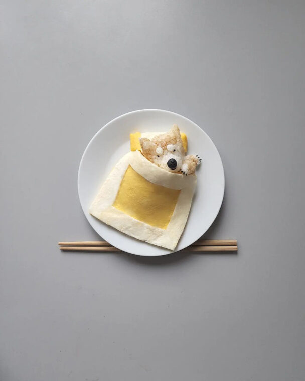 40 Creative Plates Of Food Art From South Korean Artist Min Kyungjin