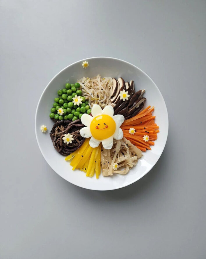 40 Creative Plates Of Food Art From South Korean Artist Min Kyungjin