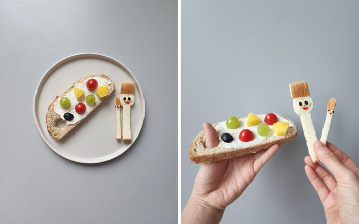 40 Creative Plates Of Food Art From South Korean Artist Min Kyungjin